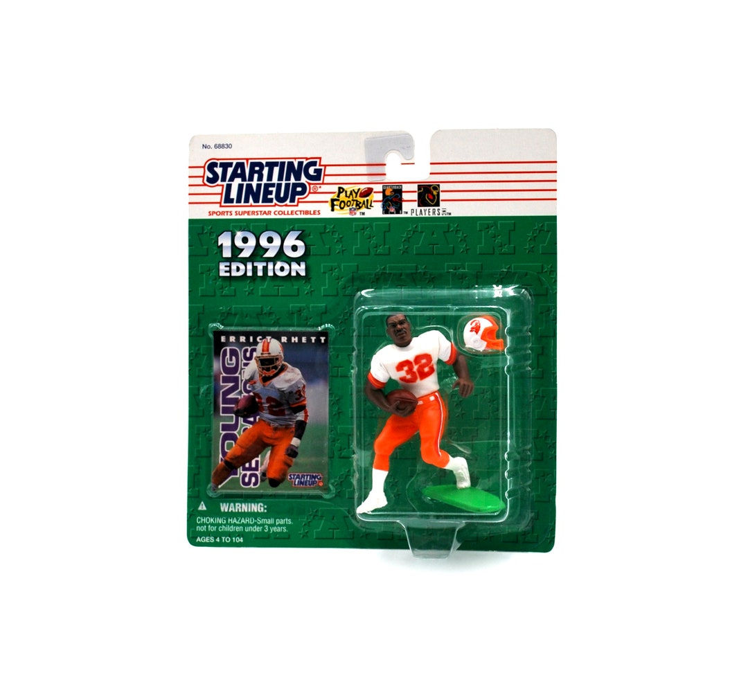 Errict Rhett Starting Lineup Figure & Trading Card Tampa Bay Buccaneers ...