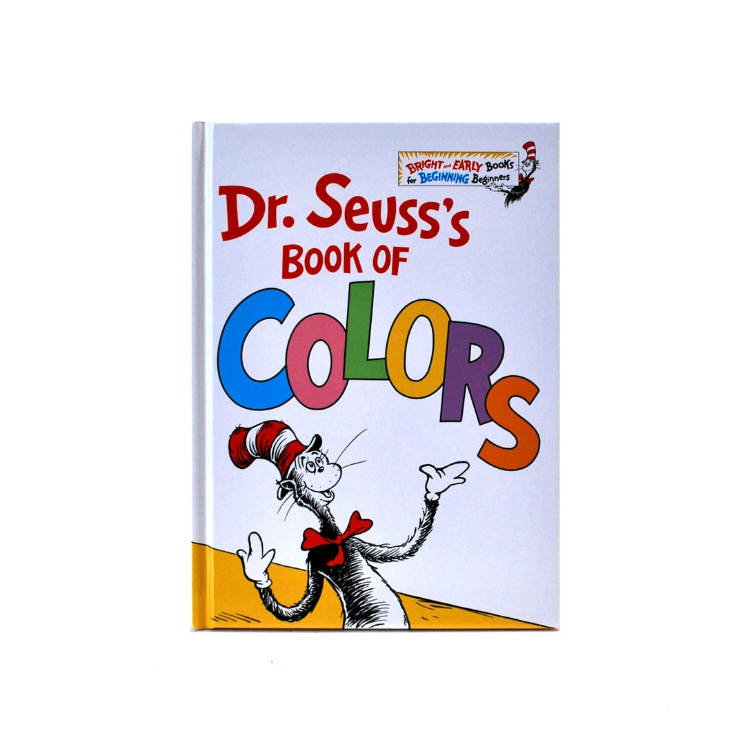 Dr Seuss Book of Colors HC Beginner Book - Etsy