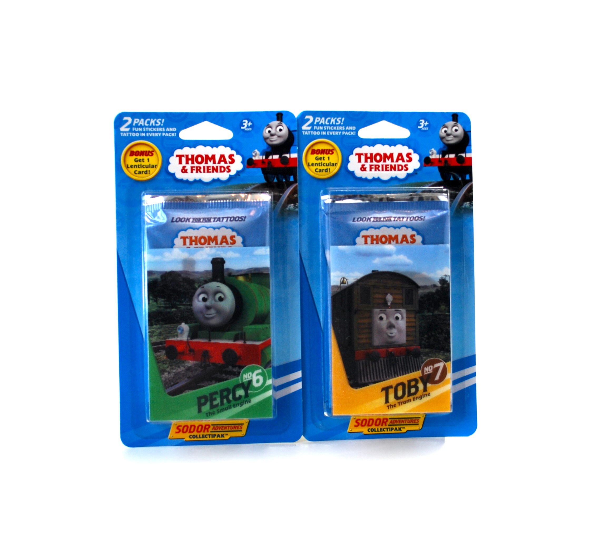 4 Thomas & Friends Trading Card Packs Caboose Train Lionel | Etsy