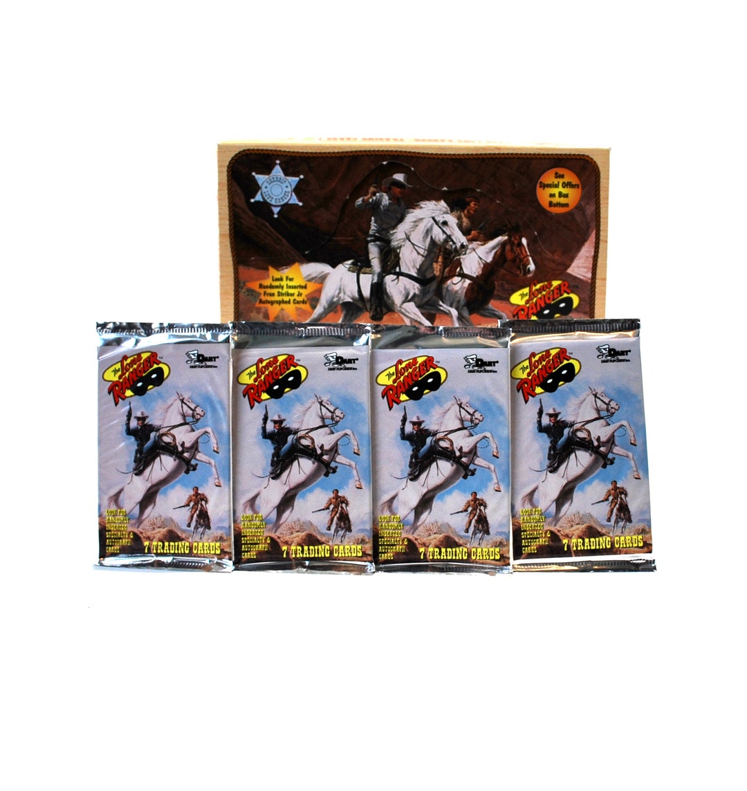 3 Packs of the Lone Ranger Trading Cards by Dart Flipcards 1997 - Etsy