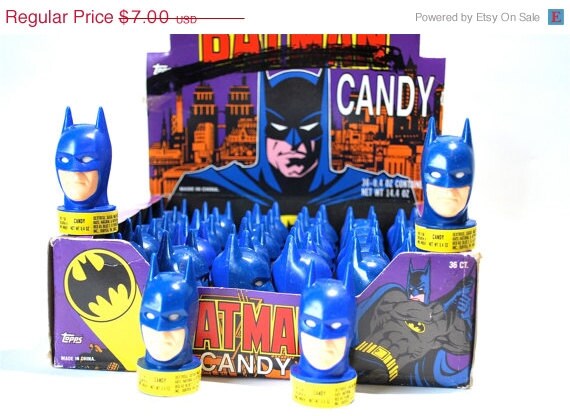 3 Batman Candy Containers by Topps 1991 DC Comics - Etsy