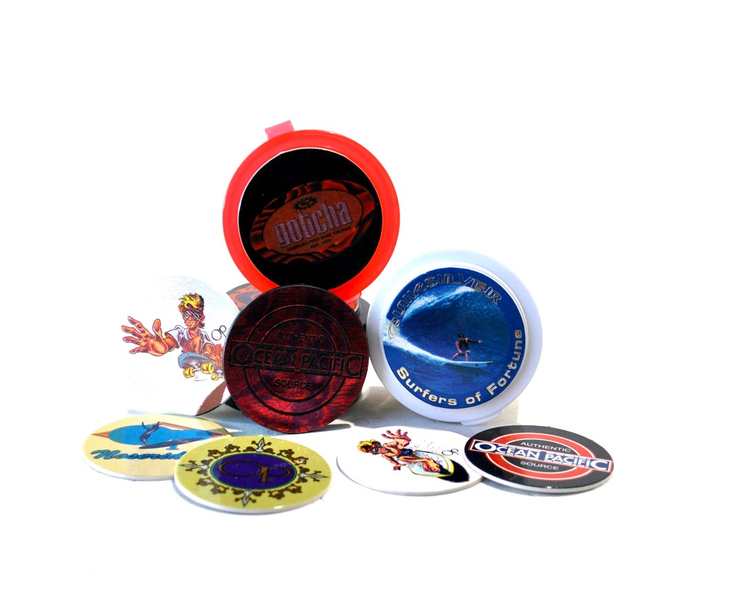 Super 90's Pog Collection Quicksilver, Gotcha, & Ocean Pacific Pog ...