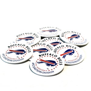 10 Buffalo Bills Football Pog Milk Caps Made by Laserforms 1994 Josh ...