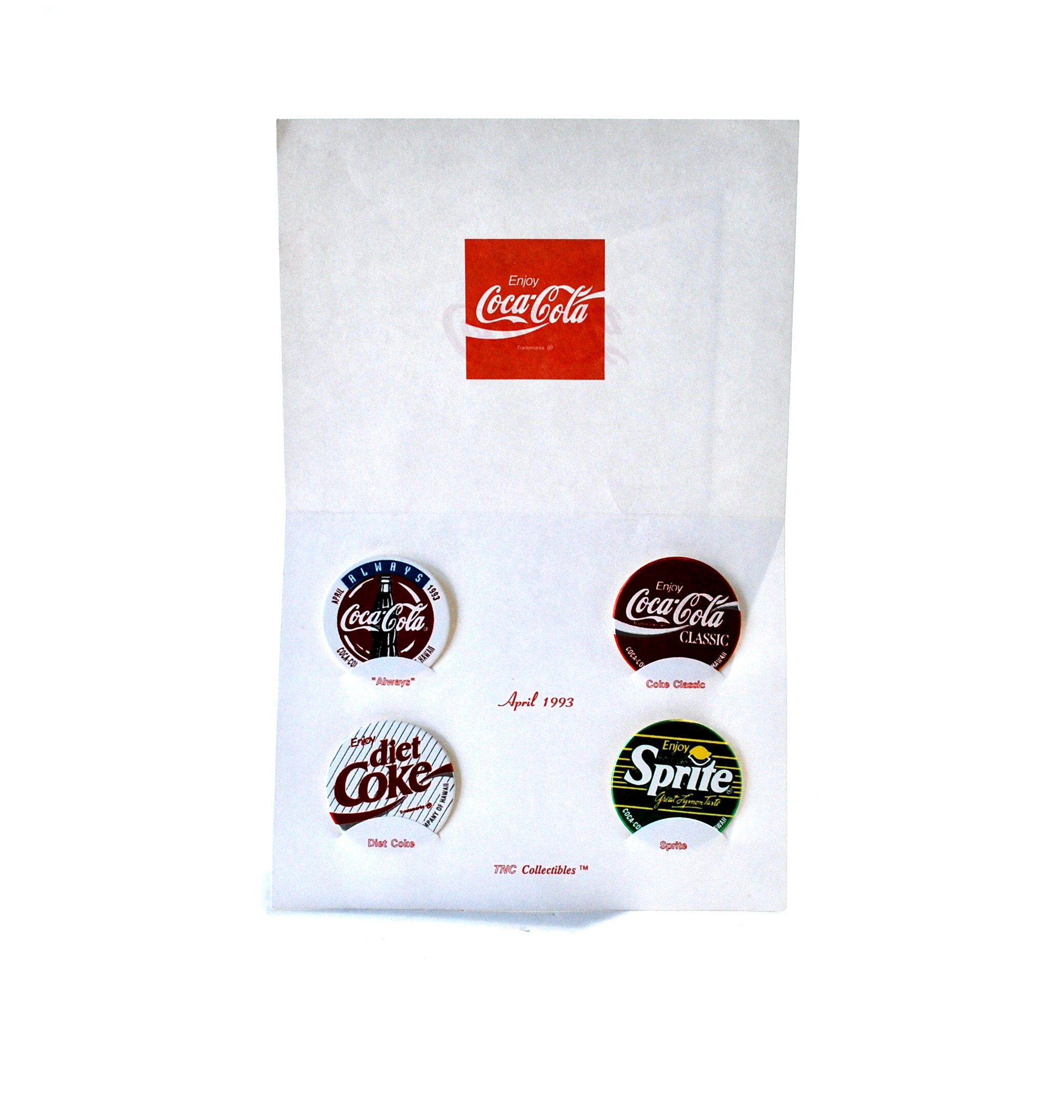 Coca Cola Pog Collection Sprite Coca Cola Classic Diet Coke | Etsy
