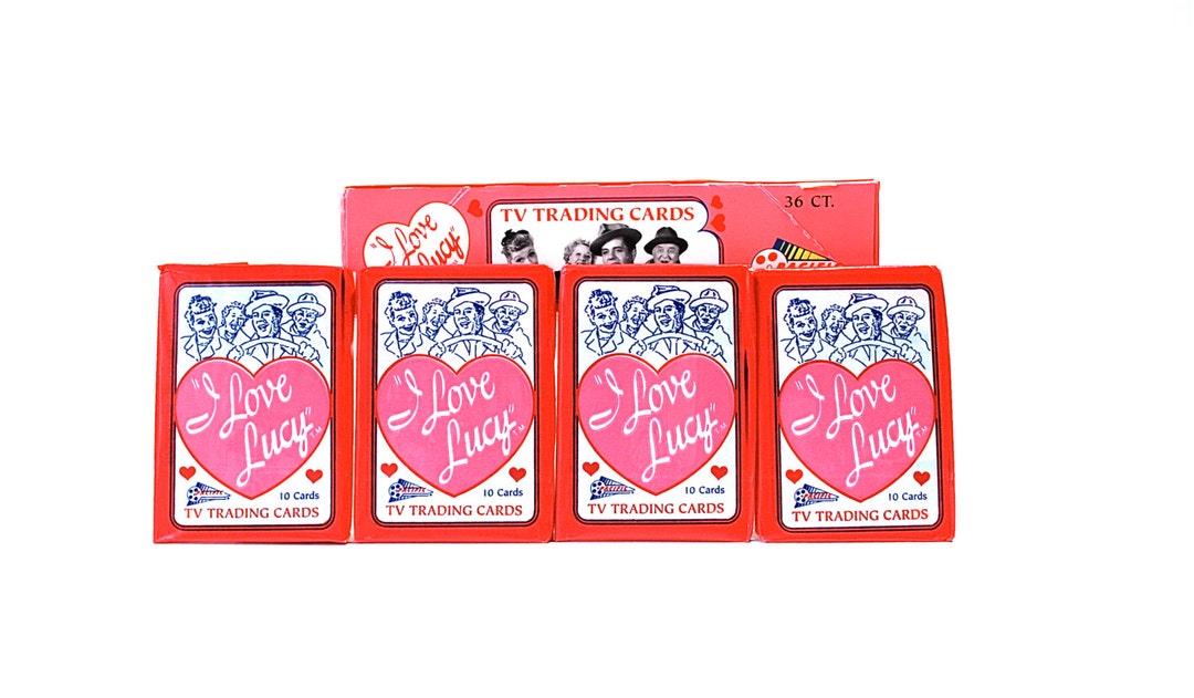 4 Packs of I Love Lucy Trading Cards 1991 Lucille Ball - Etsy