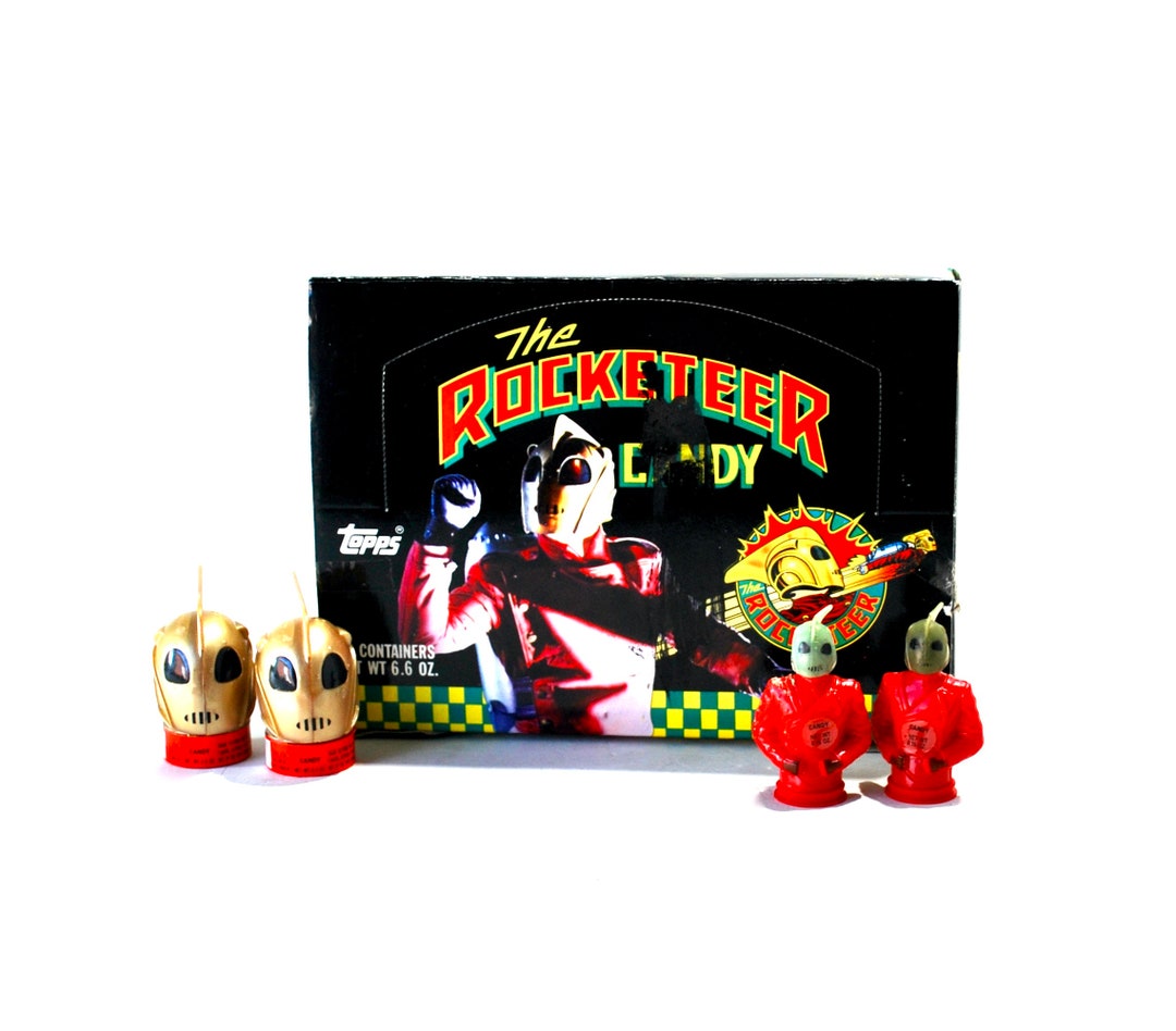 2 Rocketeer Candy Containers Made by Topps Disney - Etsy