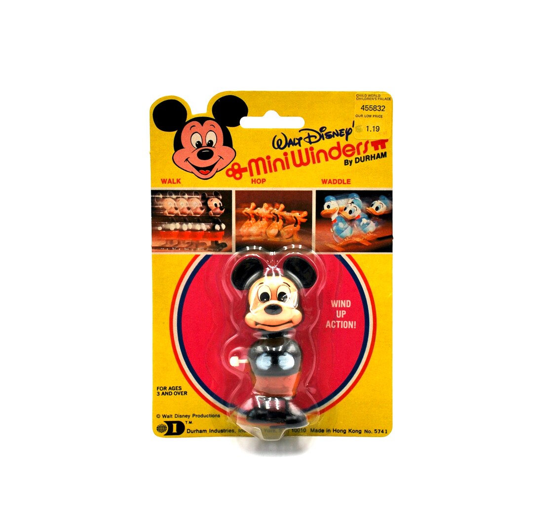 Mickey Mouse Mini Winders by Durham Industries Walt Disney - Etsy