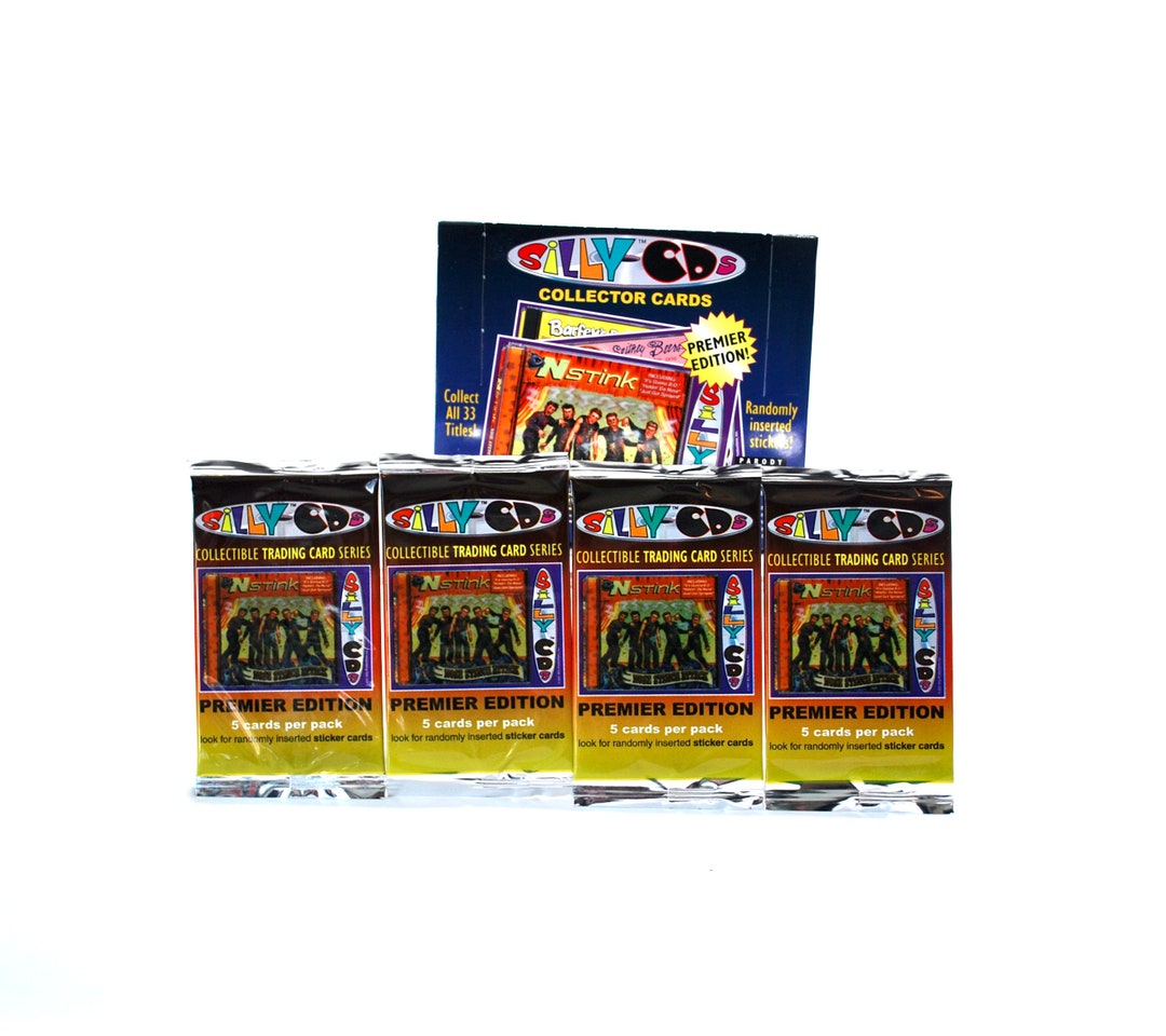 4 Packs Silly Cds Collector Cards 2001 GPK Wacky Packages - Etsy