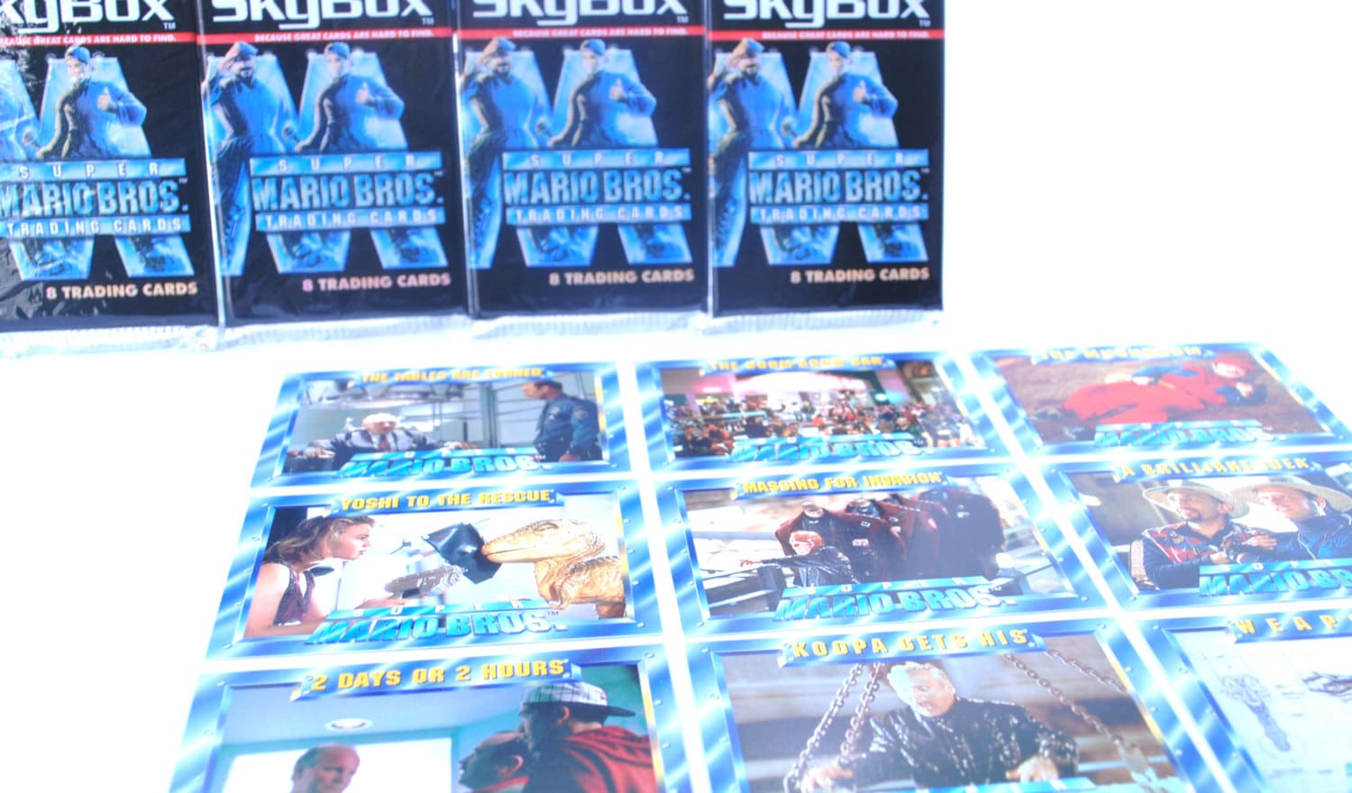 4 paquetes de Super Mario Bros. The Movie Trading Cards Skybox - Etsy ...