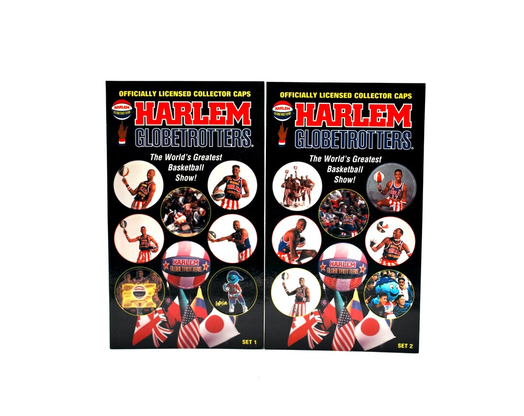 Harlem Globetrotters Collector Caps Pog Set Sheets 1 & 2 Basketball - Etsy