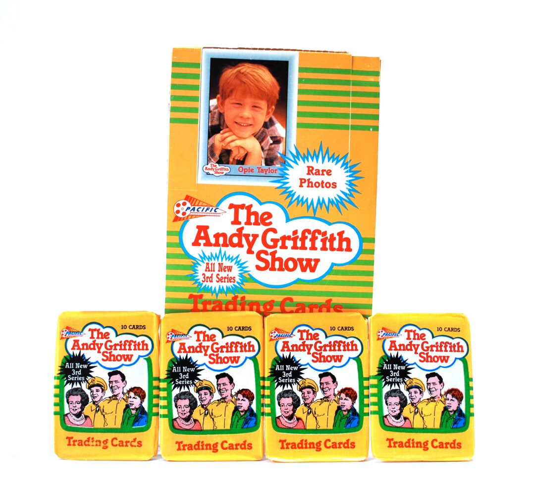 4 Packs of Andy Griffith Show Trading Cards by Pacific Series 3 ...