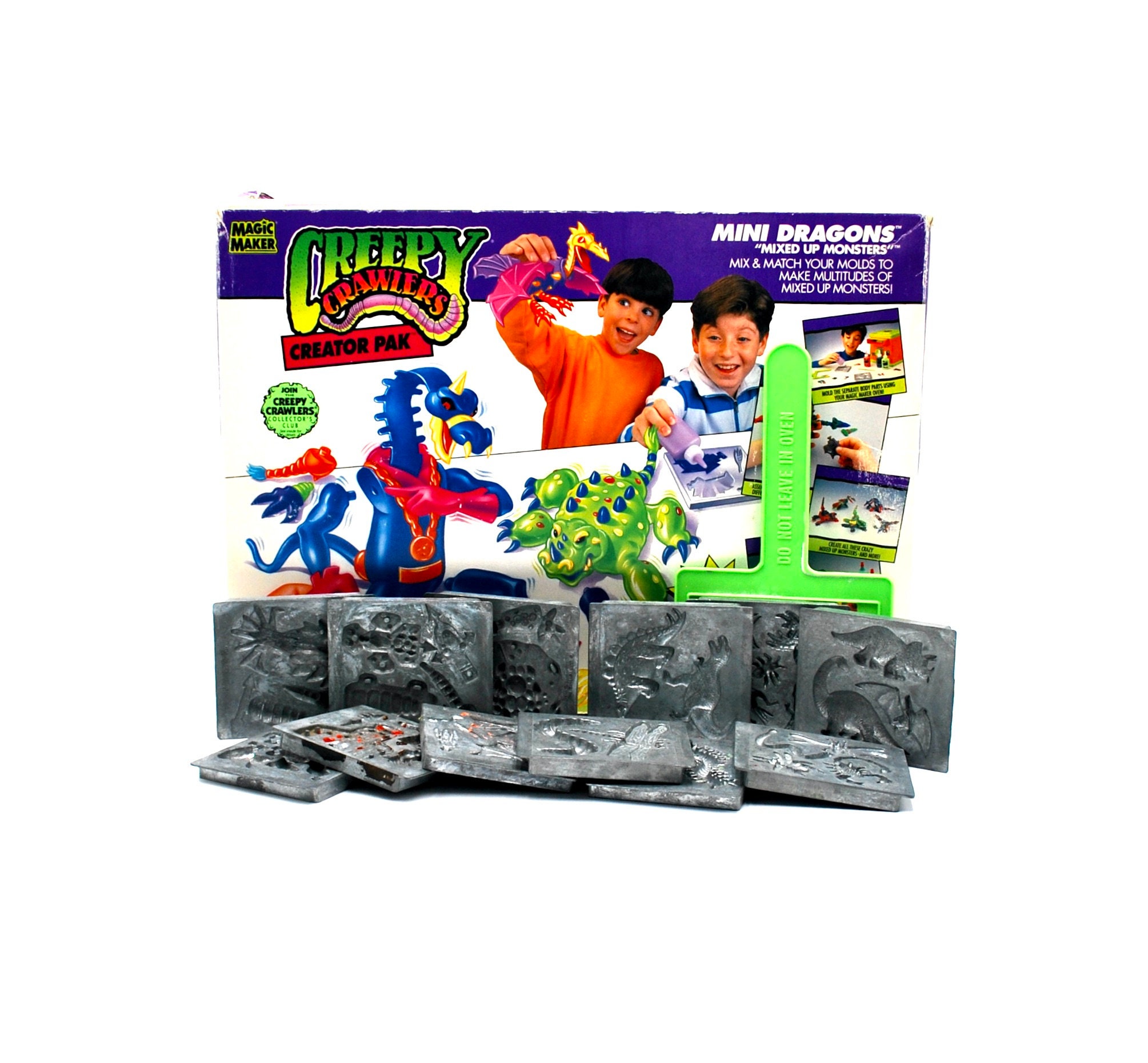 Vintage Creepy Crawlers Set