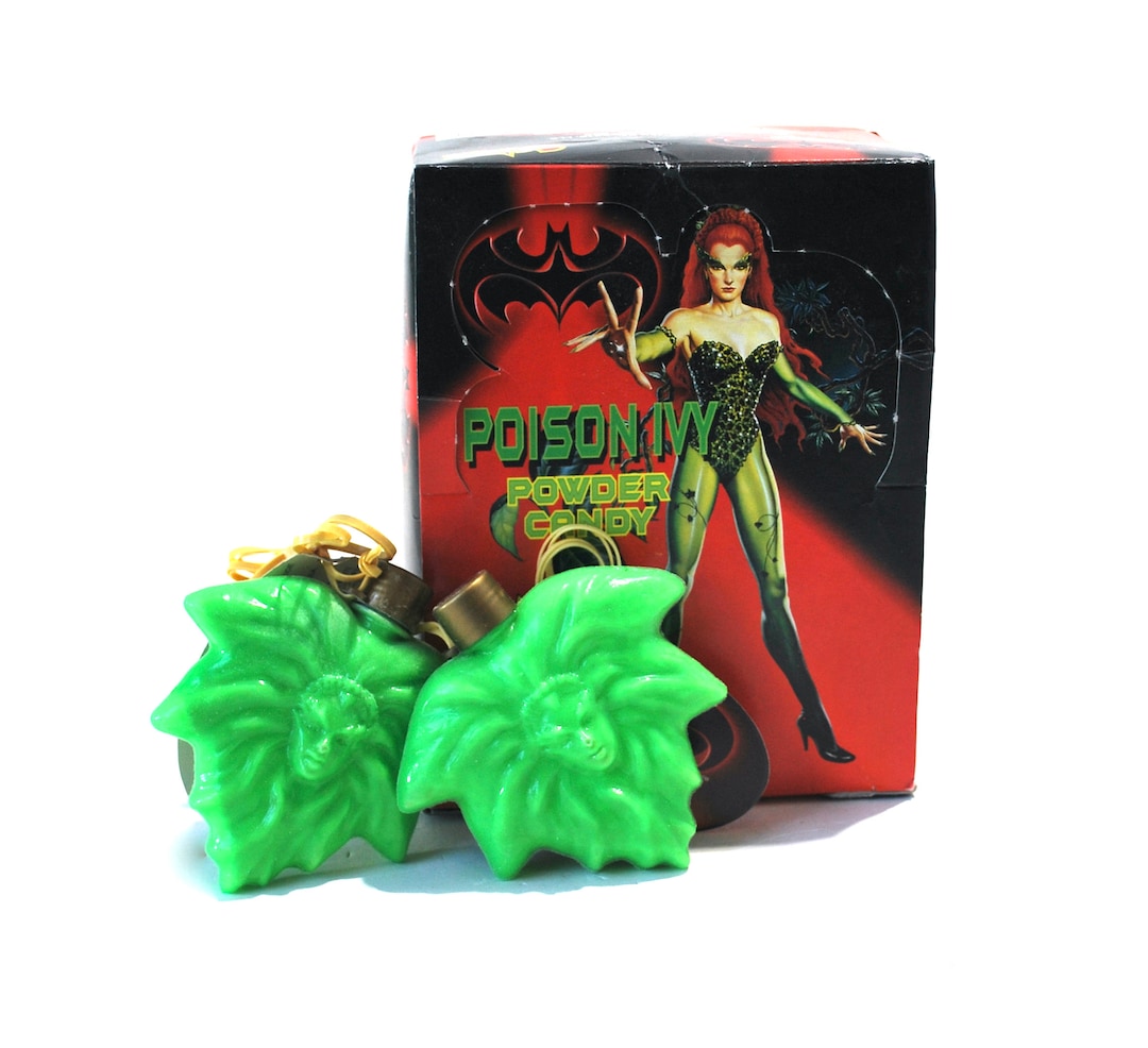 Batman Poison Ivy Powder Candy Container 1997 DC Comics - Etsy