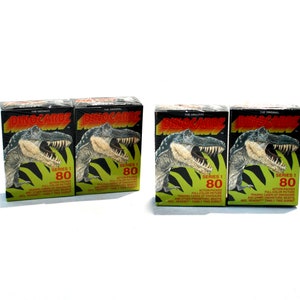 Dinocardz Factory Sealed 80 Card Set Series 1 Authentic Dinosaur ...