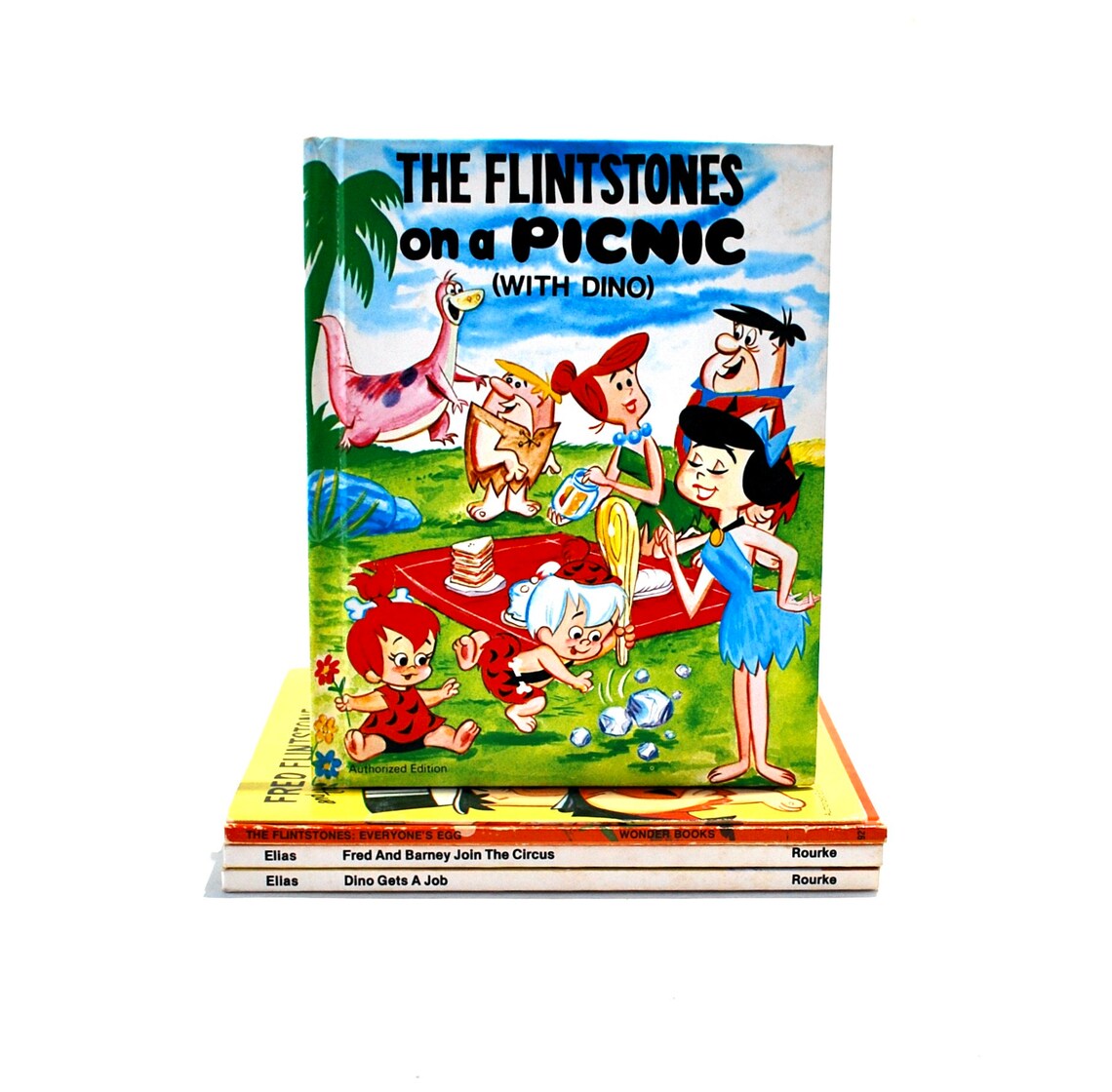 The Flintstones Book Collection Hanna Barbera Dino Fred Barney - Etsy