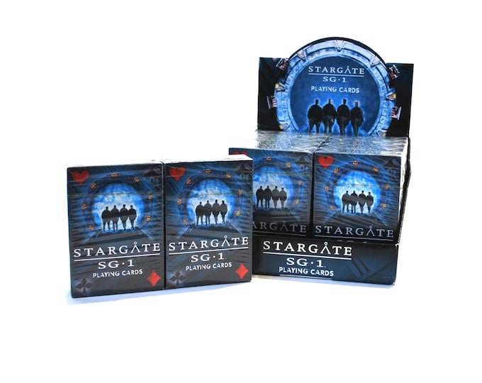 Stargate Playing Card Deck by Cards Inc Sealed Old Stock - Etsy