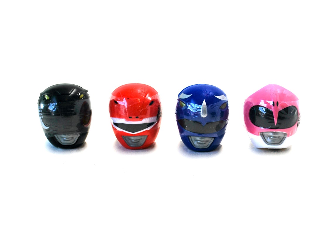 Mighty Morphin Power Rangers Candy Helmets & Collectible - Etsy