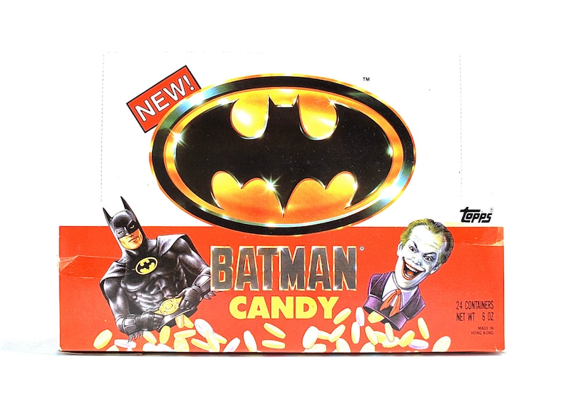 Batman and The Joker Candy Container Set | Etsy