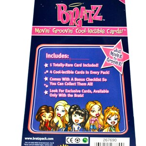 4 Packs of Bratz Cards Movin Groovin Cool-lectible Cards MGA ...