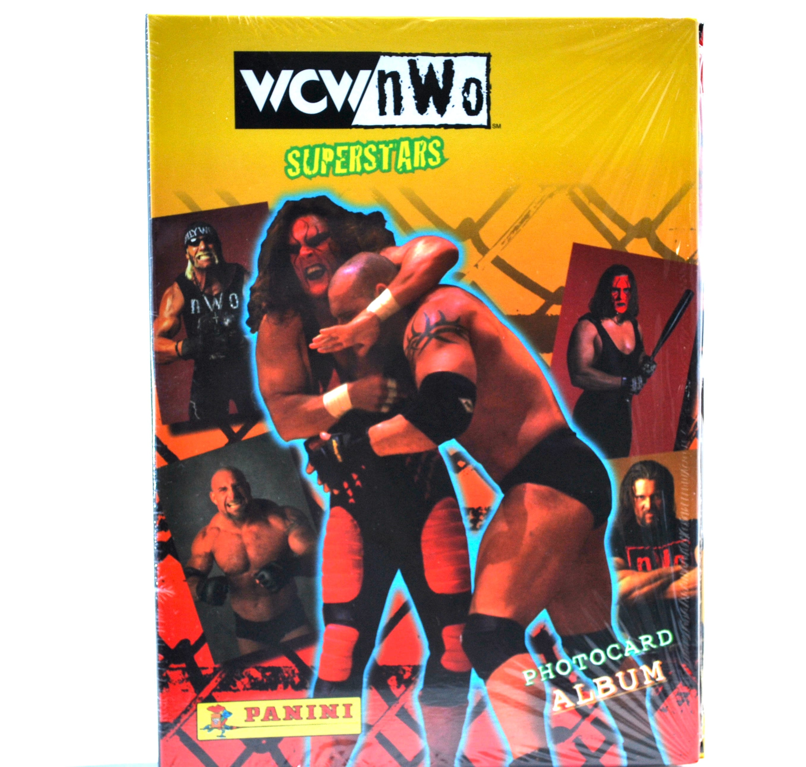 WCW NWO Wrestling Photocard Album Old Stock Still Sealed | Etsy