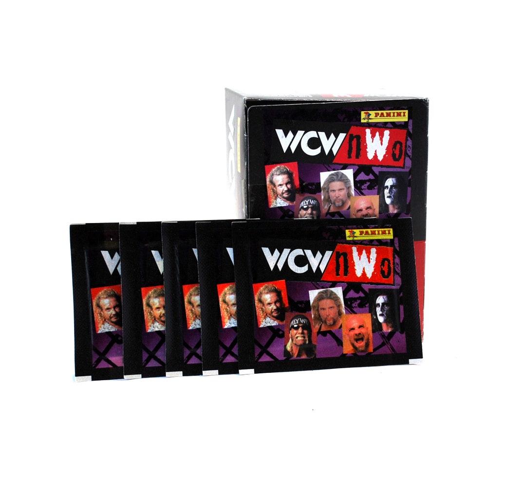 4 WCW NWO Sticker Packs by Panini 1999 - Etsy