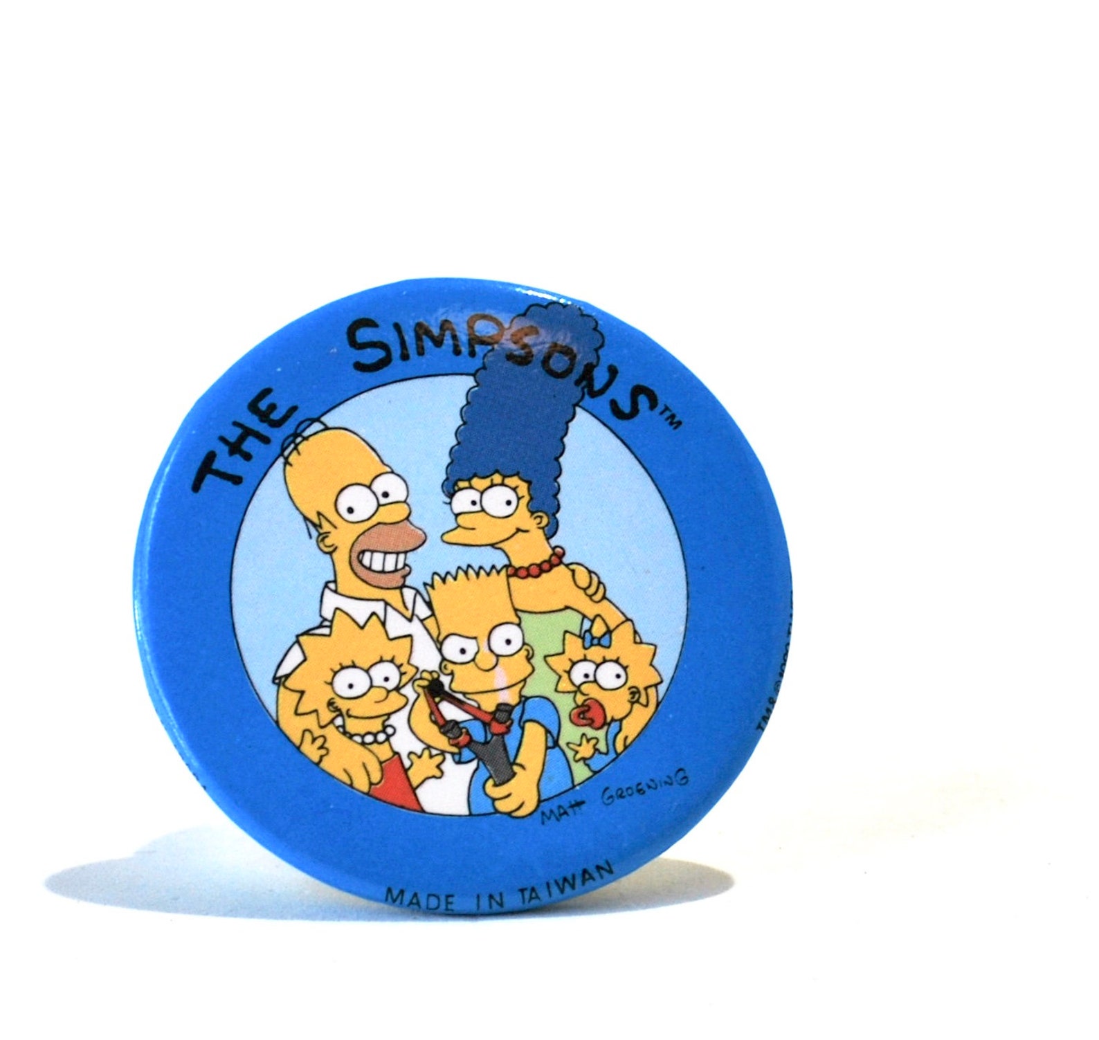 Simpsons Button Collection Set of 7 New Old Stock Bart Homer | Etsy