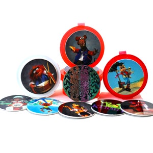 Jim Henson's Muppets Pogs and Slammer With Pog Tube - Etsy
