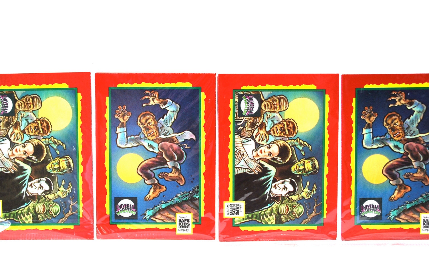 Universal Monster Trading Card Treats 6 Card Set Impel 1991 - Etsy