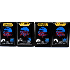 Puppet Master Trading Card Pack by Full Moon Cards Set of 5 Cards 1991 ...