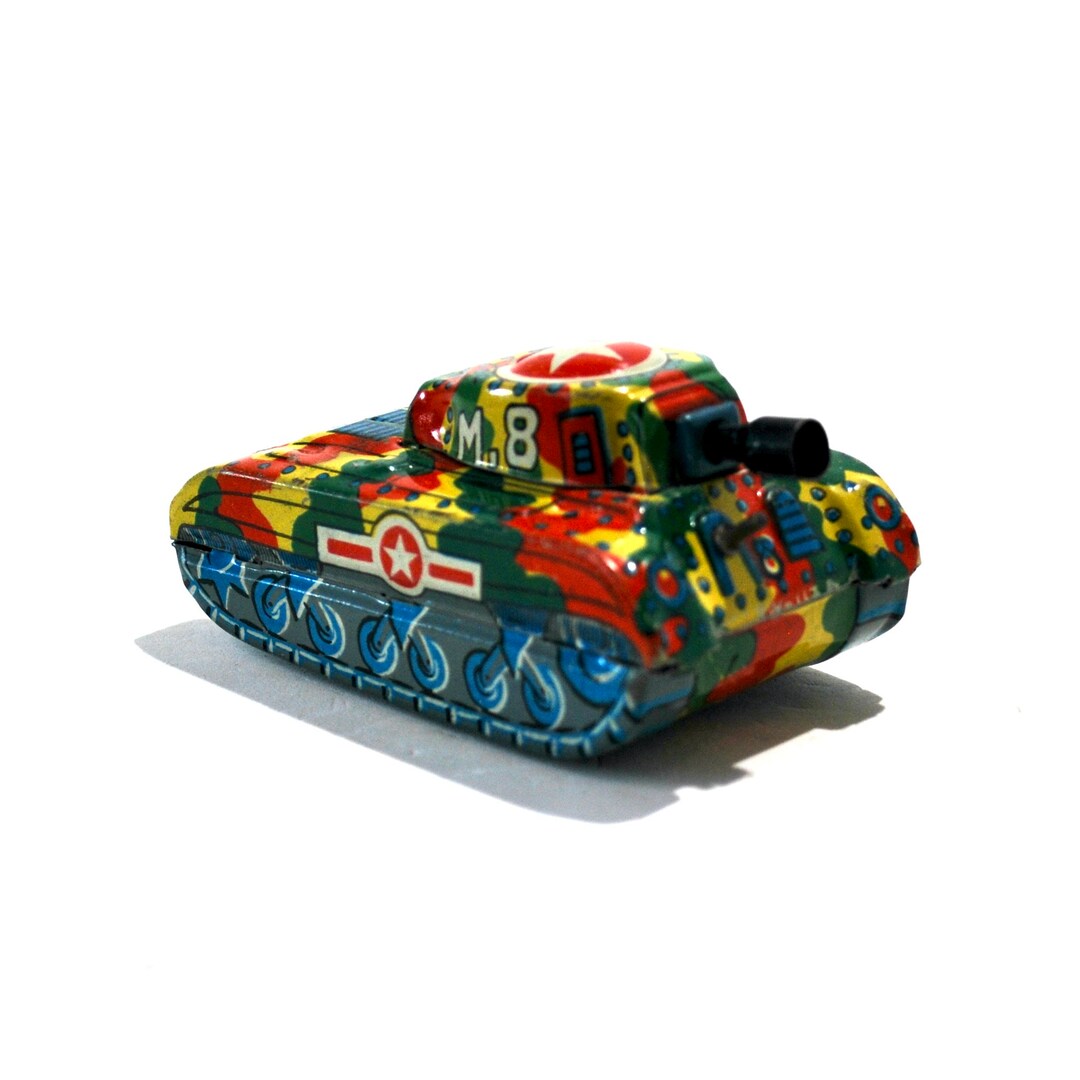 Modern Toys Tin Friction Tank M-8 Camouflage - Etsy