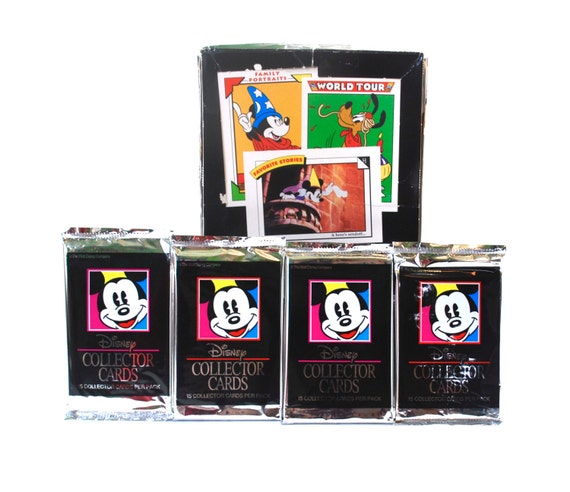 1991 Disney Collector Cards Box Card Games Toys & Games etna.com.pe