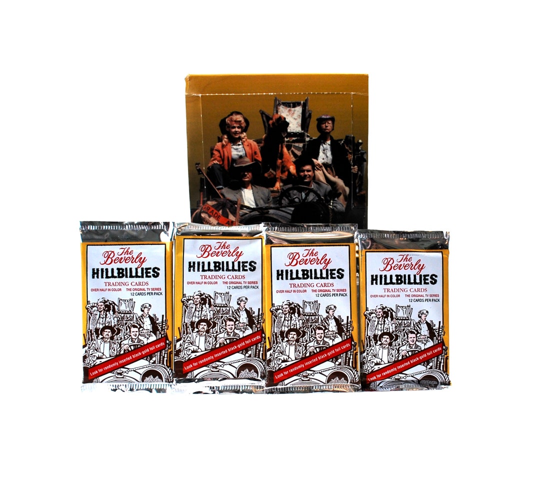4 Packs of the Beverly Hillbillies Trading Cards by Eclipse - Etsy