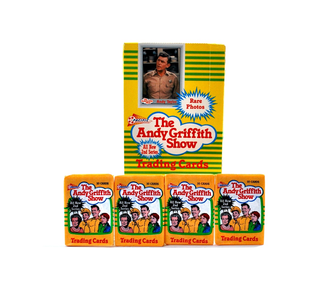 4 Packs Andy Griffith Show Trading Cards by Pacific Series 2 Mayberry ...