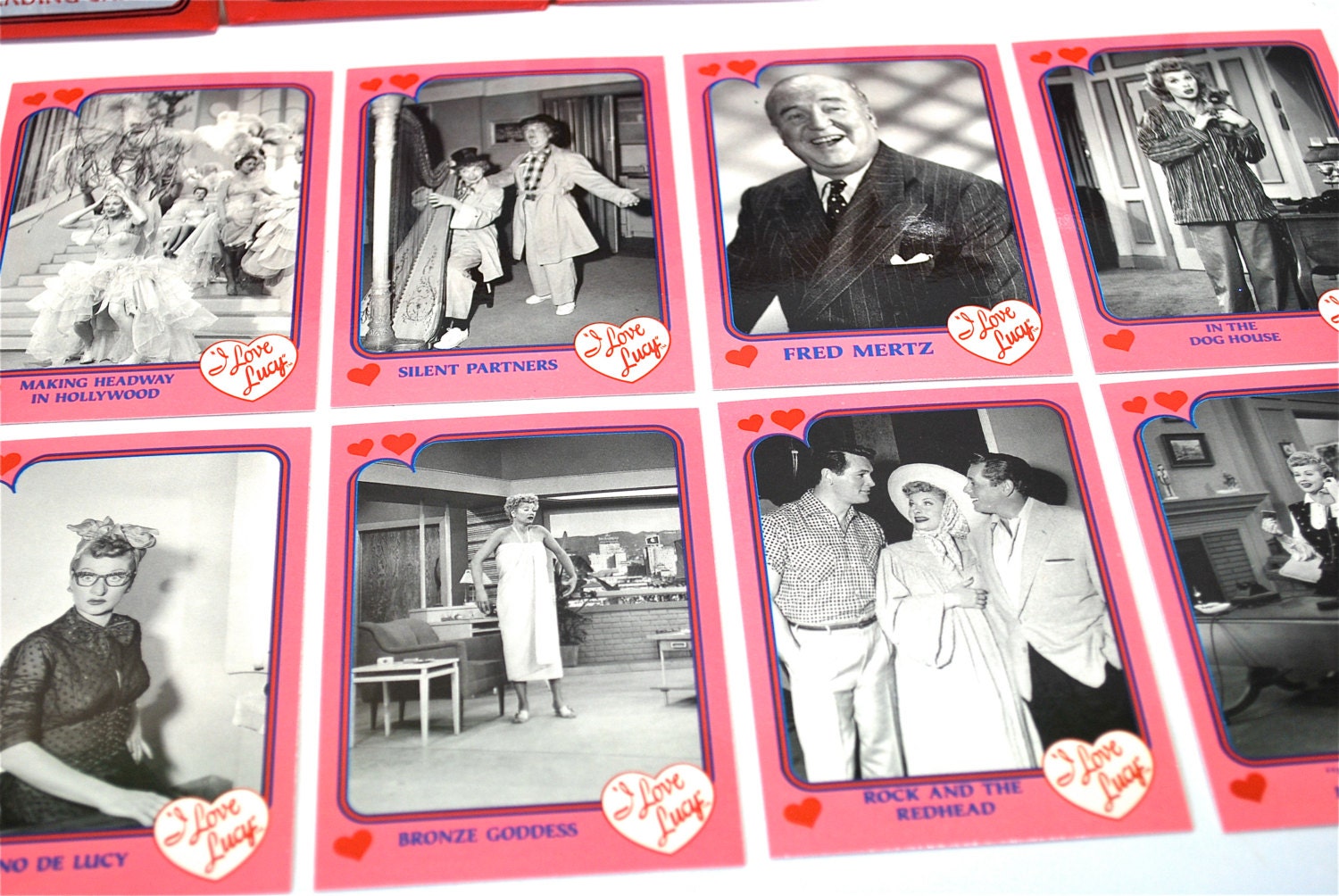 4 Packs of I Love Lucy Trading Cards 1991 Lucille Ball - Etsy