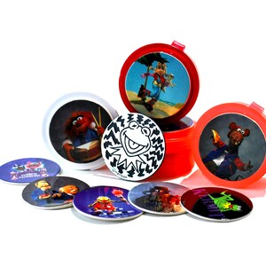 Jim Henson's Muppets Pogs and Slammer With Pog Tube - Etsy