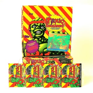 4 Packs Toxic Crusader Cards & Holograms by Topps Troma - Etsy