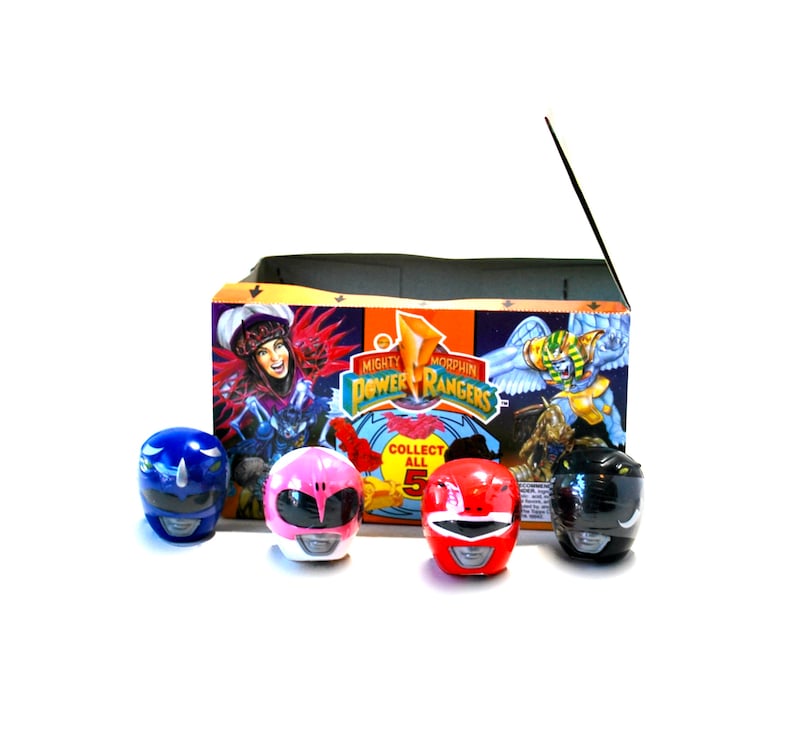 Mighty Morphin Power Rangers Candy Helmets & Collectible - Etsy