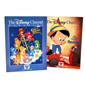 The Disney Channel Magazines 27 Issues December 1985 November 1988 - Etsy