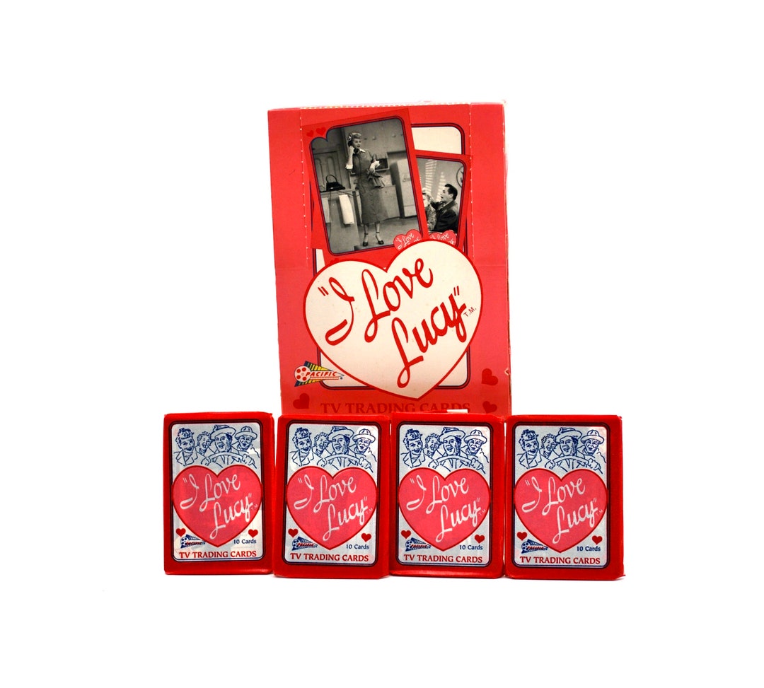 4 Packs of I Love Lucy Trading Cards 1991 Lucille Ball - Etsy