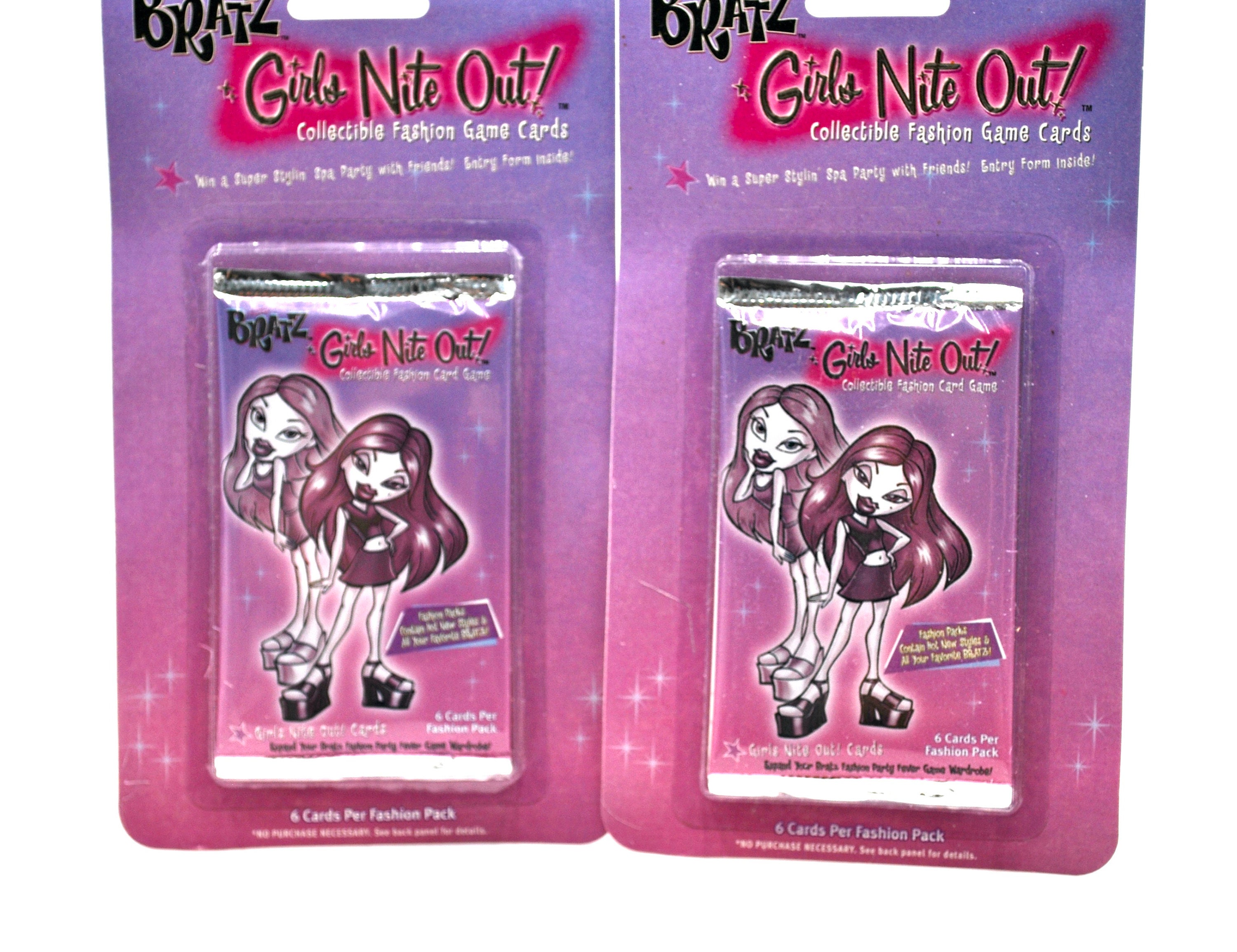 2 Packs Bratz Girls Nite Out! Fashion Game Cards Upper Deck - Etsy