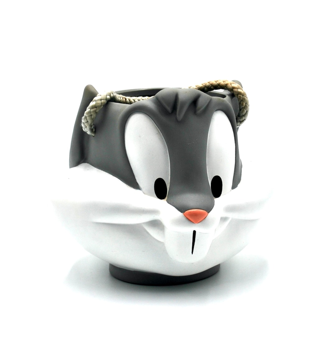 Bugs Bunny Candy Bucket by Applause 1997 Warner Brothers - Etsy
