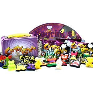 Crazy Bones Collection Includes Collectors Tin, 3 Sealed Packs ...