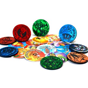 Looney Tunes Pog Collection Set 1-78 Slammers and Pogs WPF Tweety ...