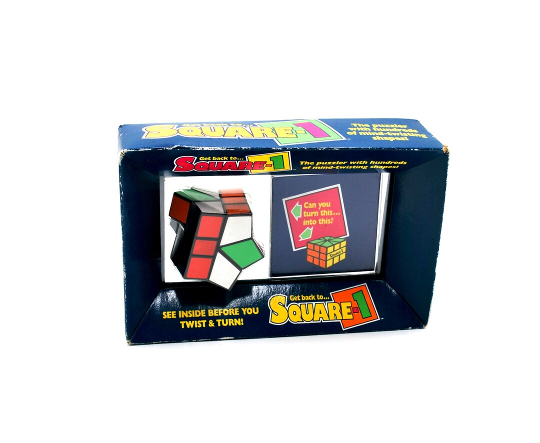 Milton Bradley Square 1 Puzzle Game Rubiks Style Sealed 1991 - Etsy
