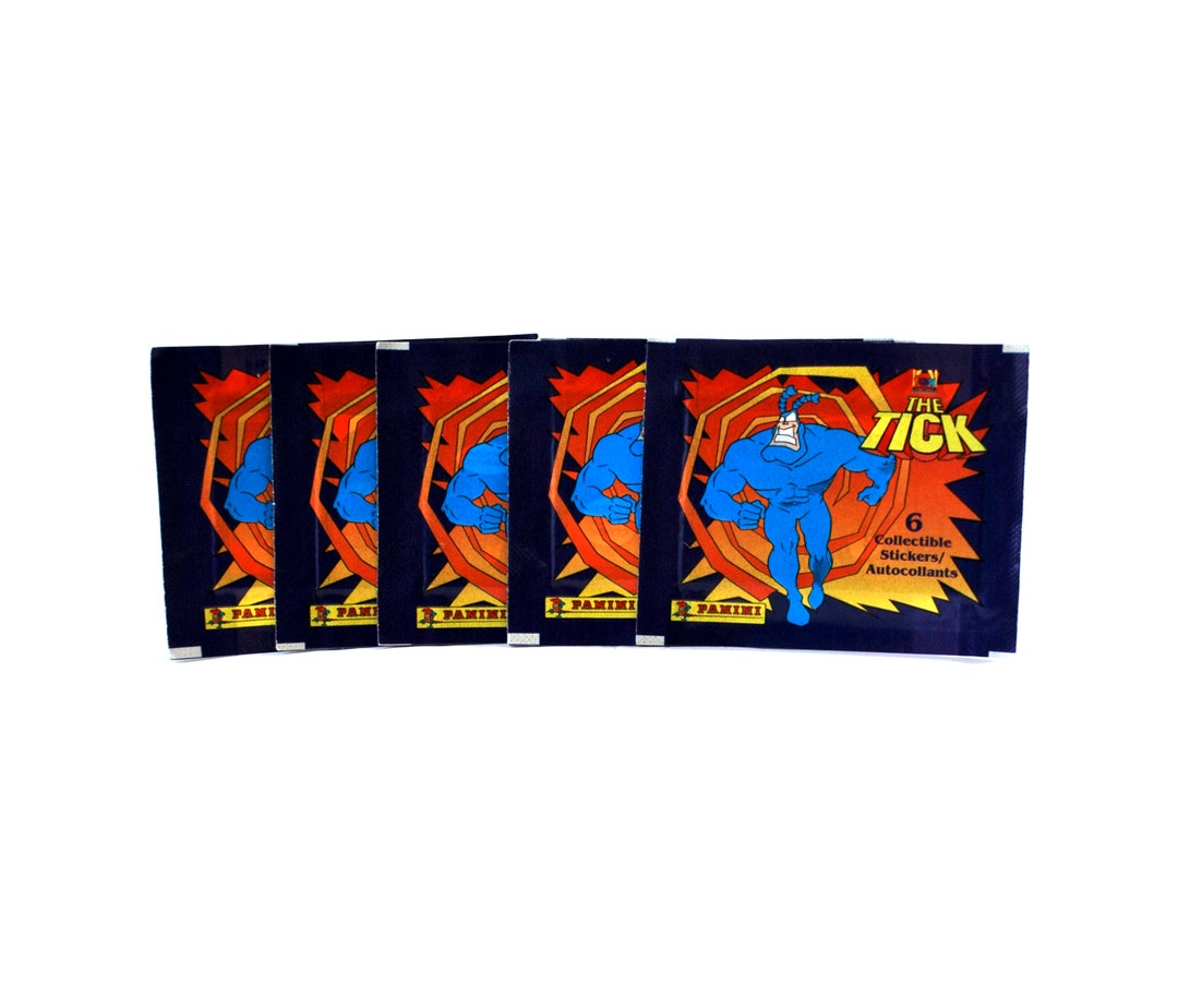 5 Packs the Tick Stickers by Panini 1995 Old Stock - Etsy