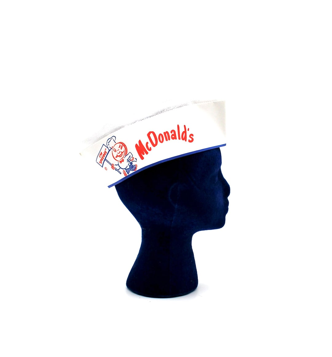 2 Mcdonald's I'm Speedee Paper Crew Hats Old Stock - Etsy