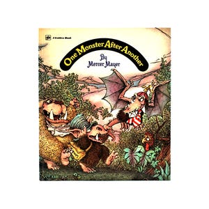 One Monster After Another by Mercer Mayer A Golden Book 1974 - Etsy