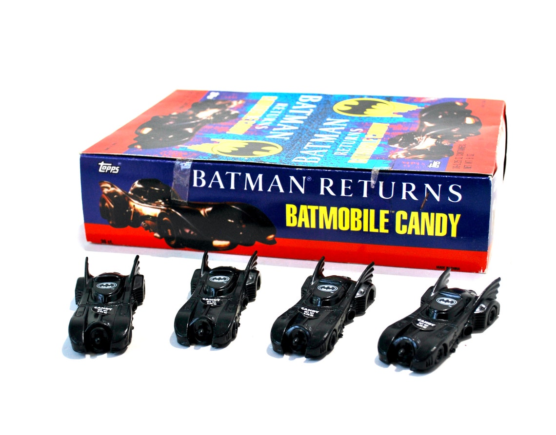Batman Returns Batmobile Candy Container by Topps Old Stock - Etsy