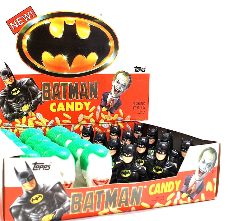 Batman and the Joker Candy Container Set DC Comics - Etsy