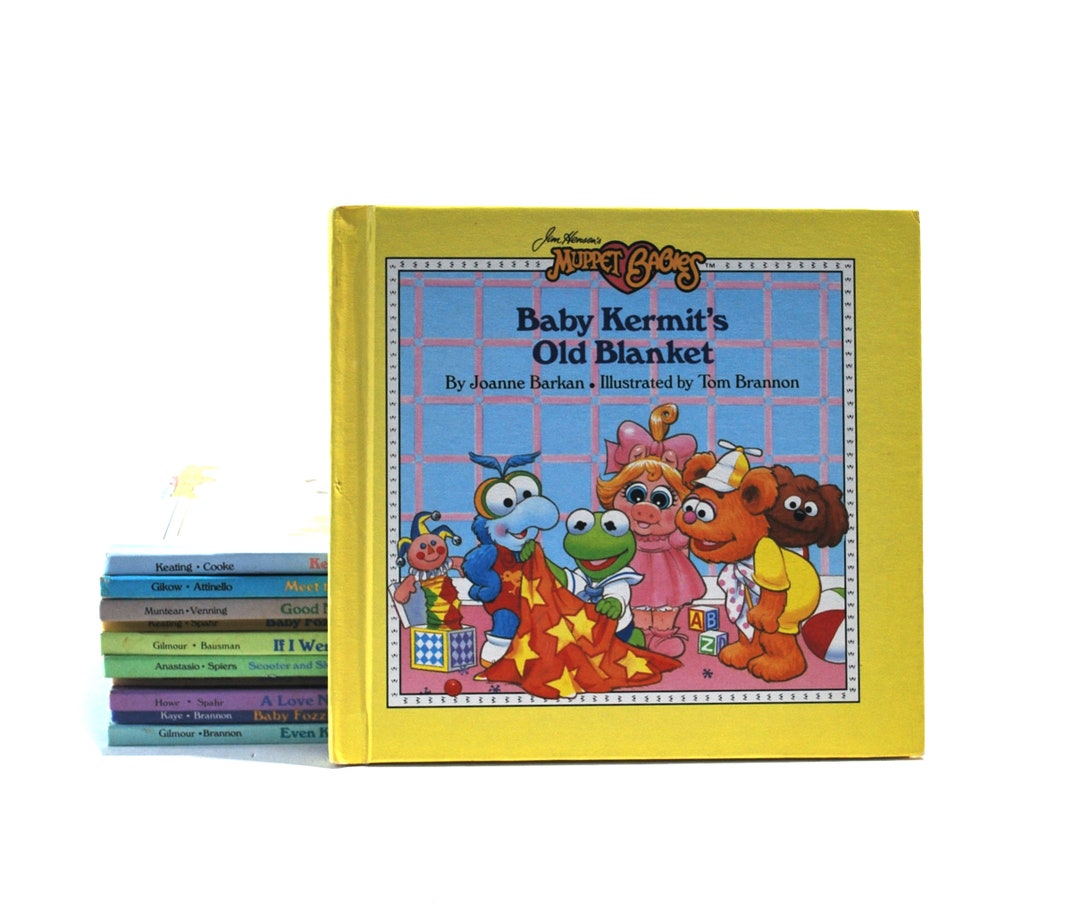 11 Muppet Babies Books Fozzie, Baby Piggy, Gonzo, Scooter & Skeeter ...